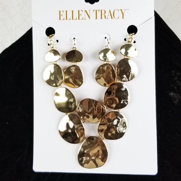 Ellen Tracy | Jewelry | 35 Ellen Tracy Necklace And Earings Set | Poshmark